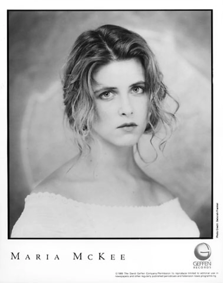 Maria McKee Vintage Concert Photo Promo Print, 1989 at Wolfgang's