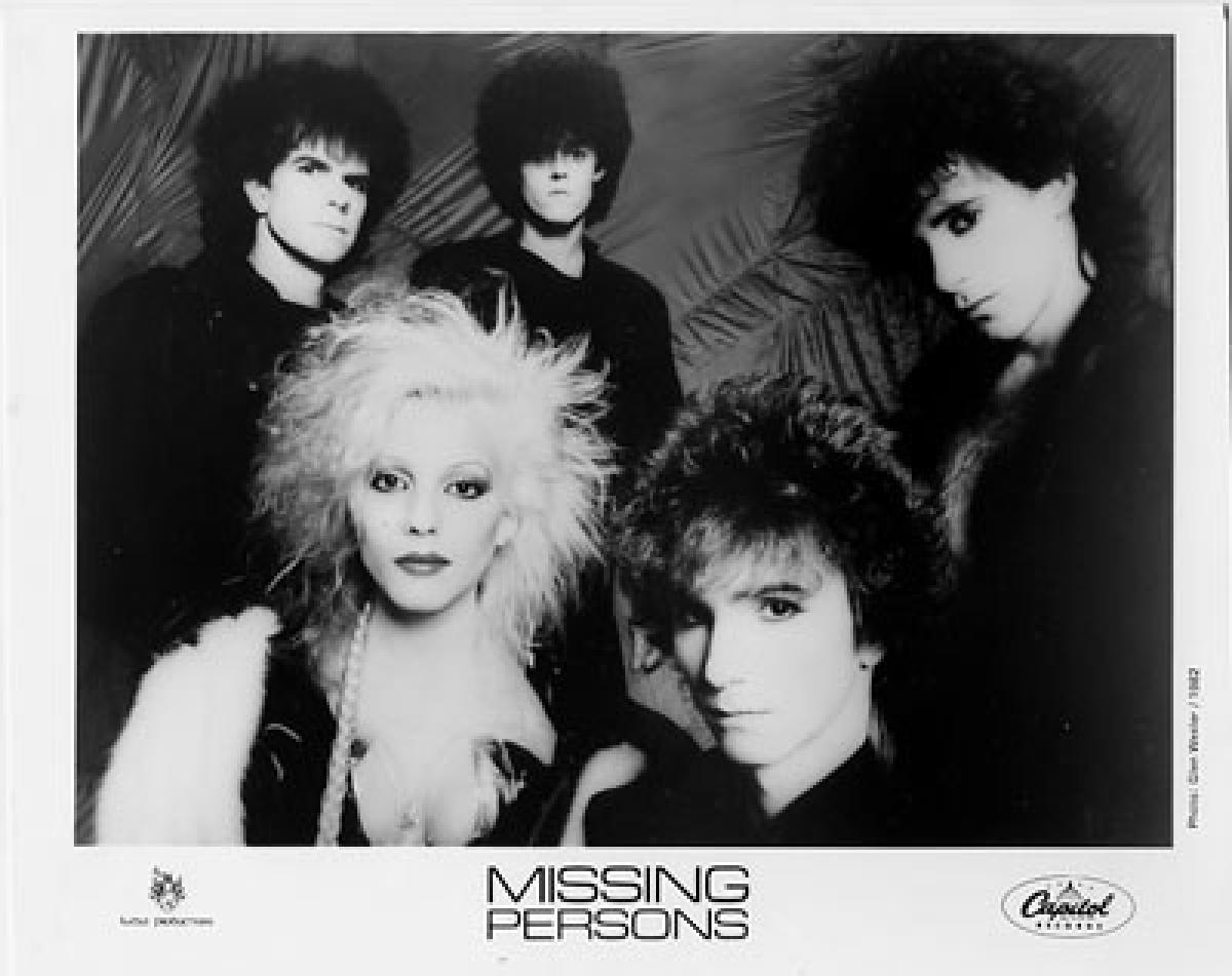Missing Persons Vintage Concert Photo Promo Print, 1982 at Wolfgang's