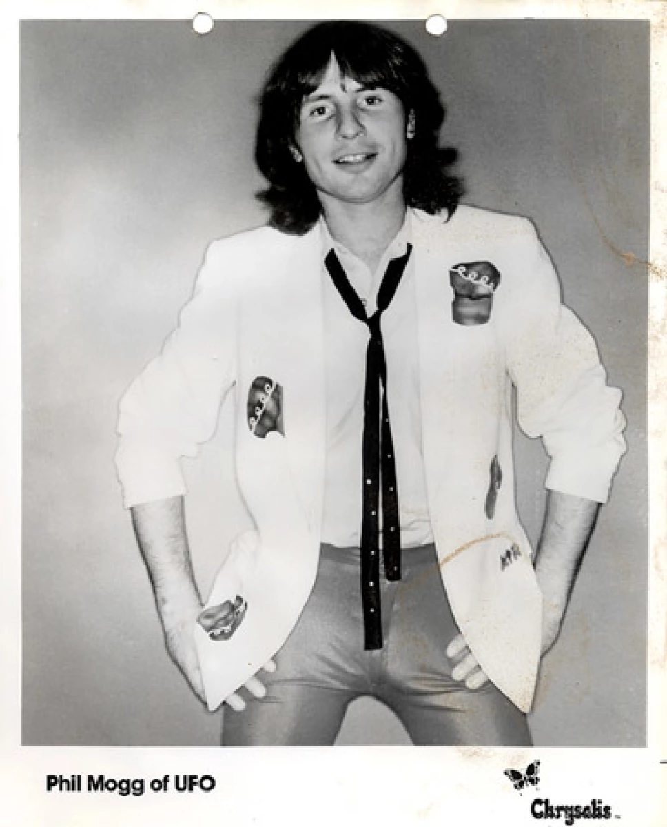 Phil Mogg Vintage Concert Photo Promo Print at Wolfgang's