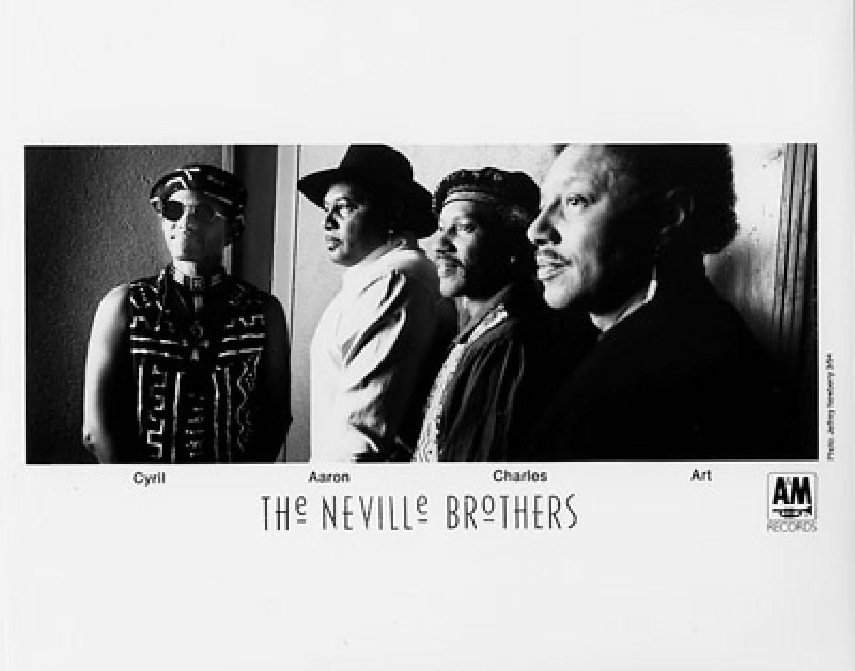 The Neville Brothers Vintage Concert Photo Promo Print at Wolfgang's