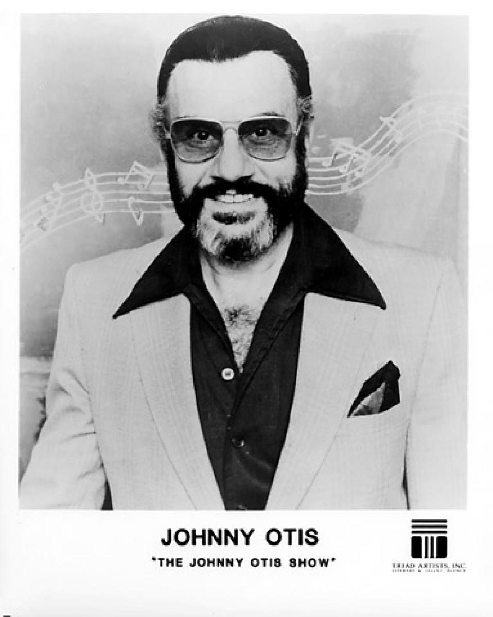 Johnny Otis Vintage Concert Photo Promo Print at Wolfgang's