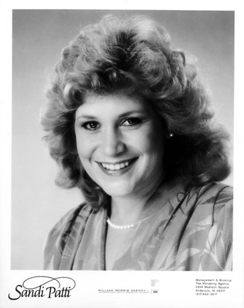 Sandi Patti Vintage Concert Photo Promo Print at Wolfgang's