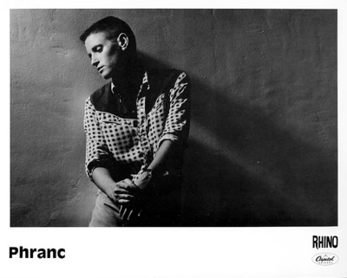 Phranc Vintage Concert Photo Promo Print at Wolfgang's