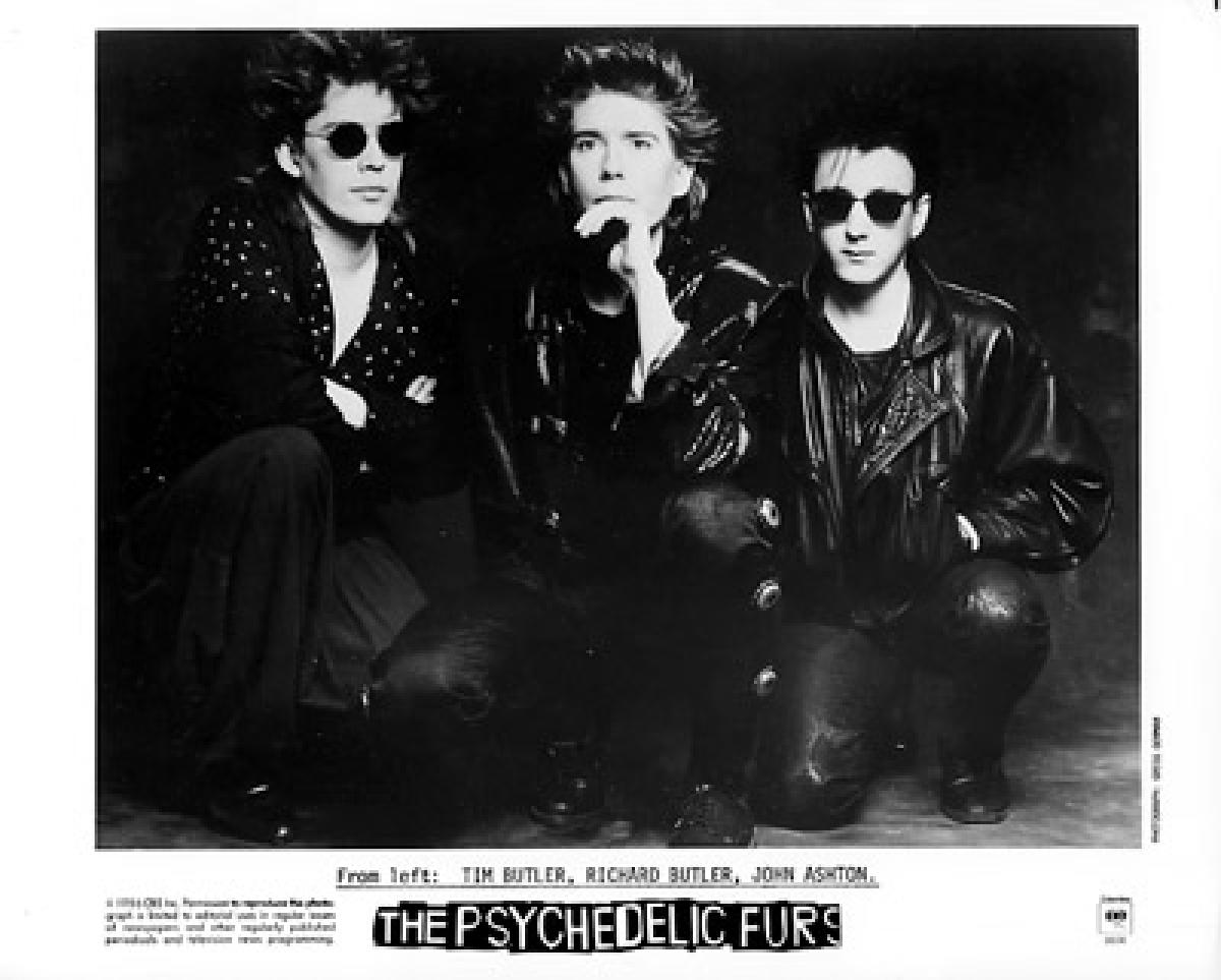 The Psychedelic Furs Vintage Concert Photo Promo Print, 1986 at Wolfgang's