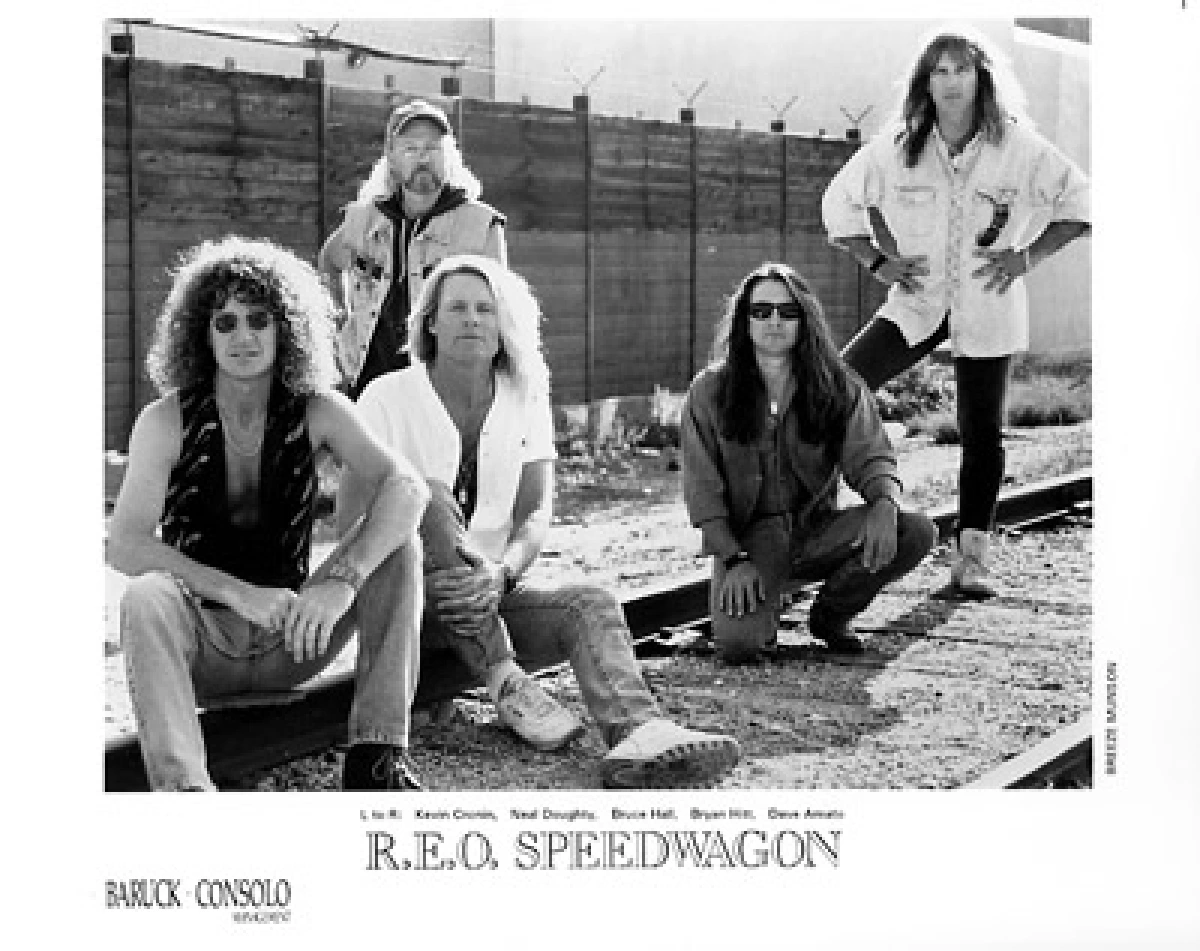 REO Speedwagon Vintage Concert Photo Promo Print at Wolfgang's