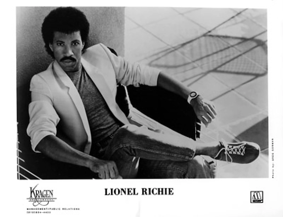 Lionel Richie Vintage Concert Photo Promo Print at Wolfgang's