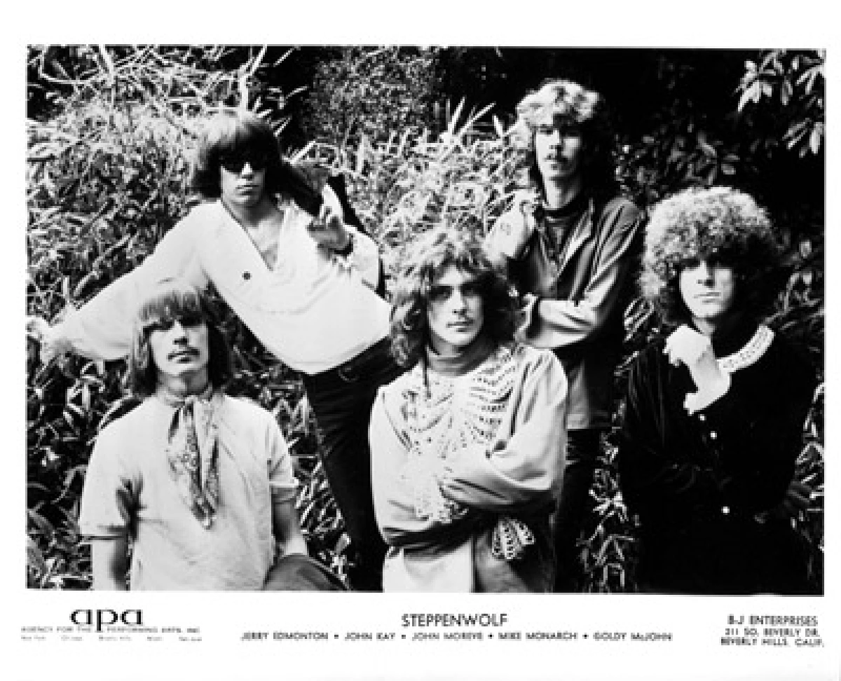 Steppenwolf Vintage Concert Photo Promo Print at Wolfgang's