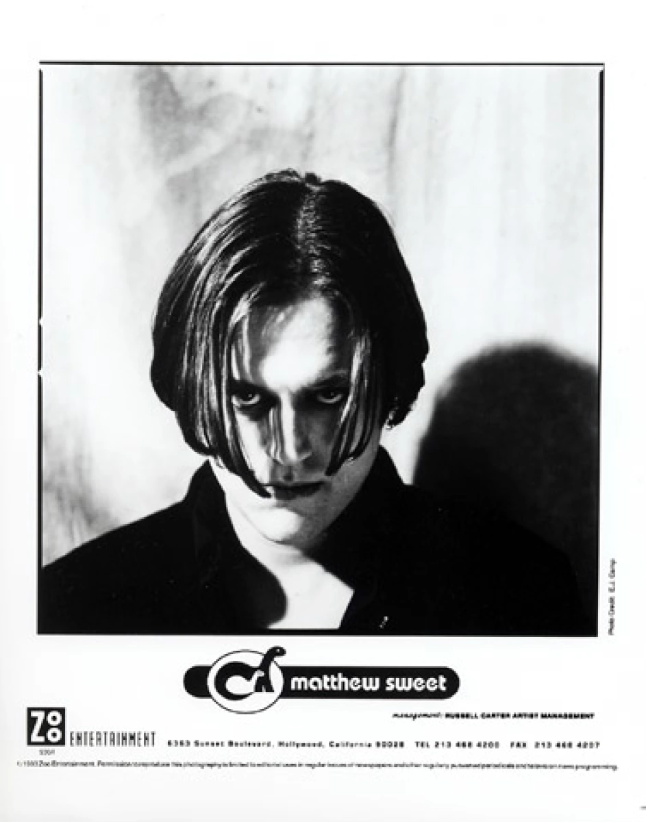 Matthew Sweet Vintage Concert Photo Promo Print, 1993 at Wolfgang's
