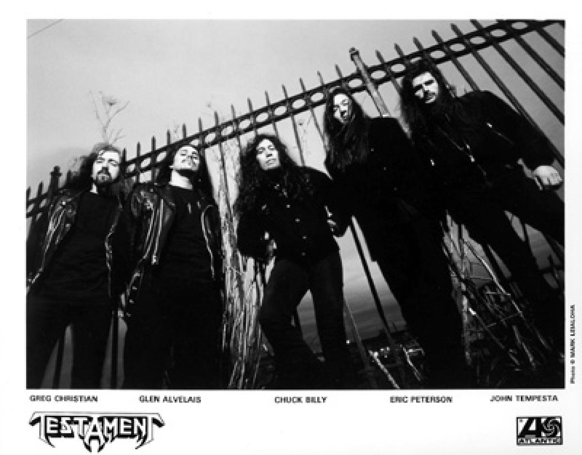 Testament Vintage Concert Photo Promo Print at Wolfgang's