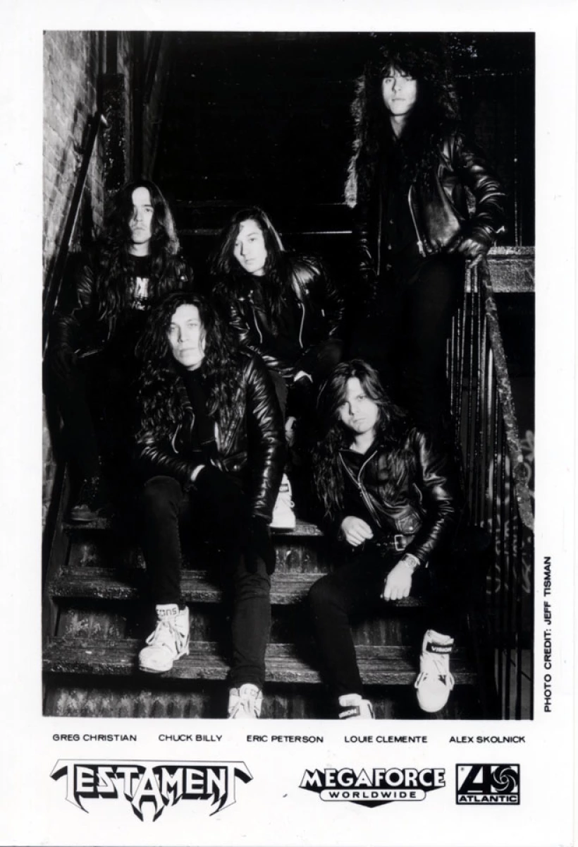 Testament Vintage Concert Photo Promo Print at Wolfgang's