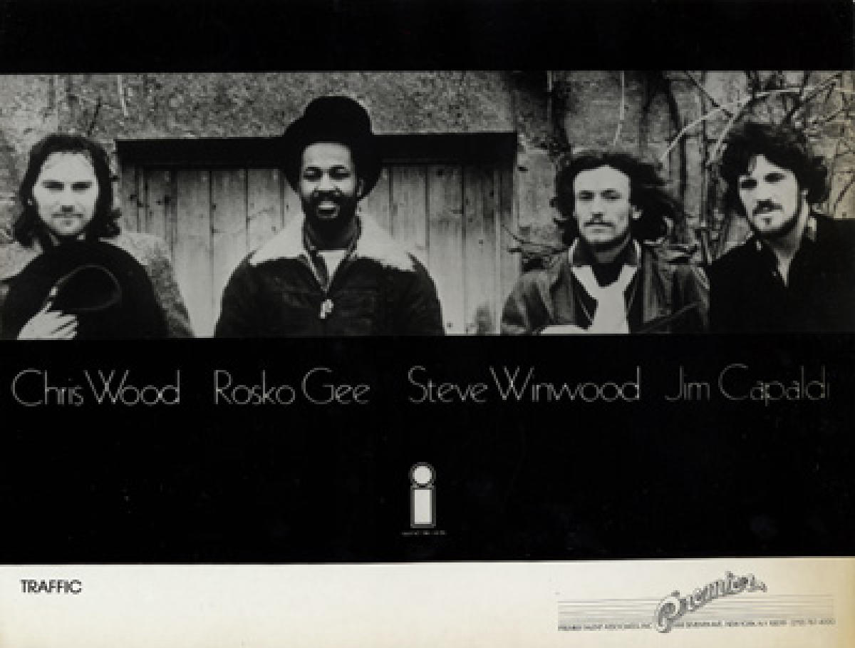 Traffic Vintage Concert Photo Promo Print at Wolfgang's