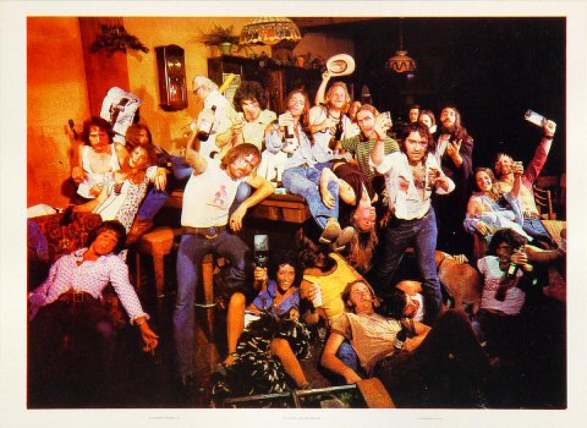 Bodacious D.F. Vintage Concert Postcard, 1973 at Wolfgang's