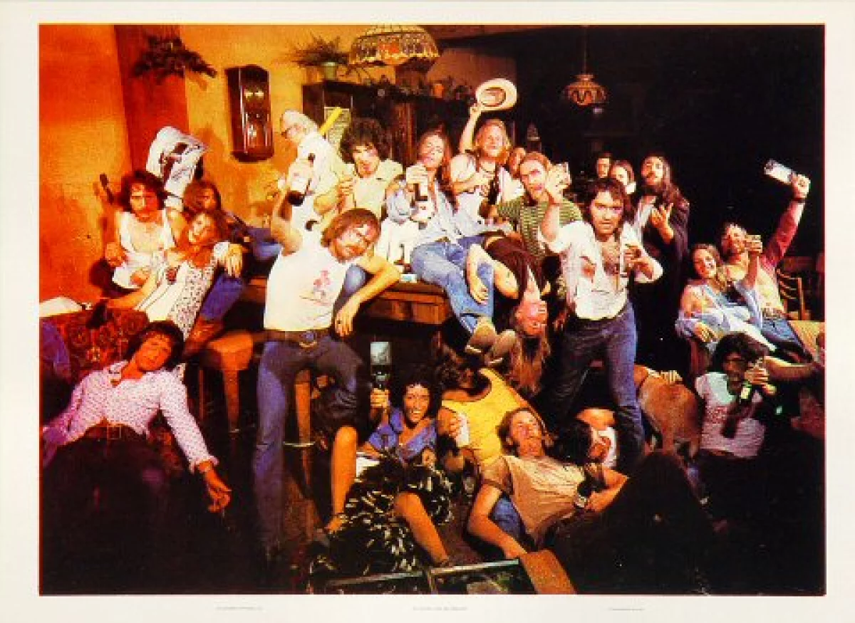 Bodacious D.F. Vintage Concert Postcard, 1973 at Wolfgang's