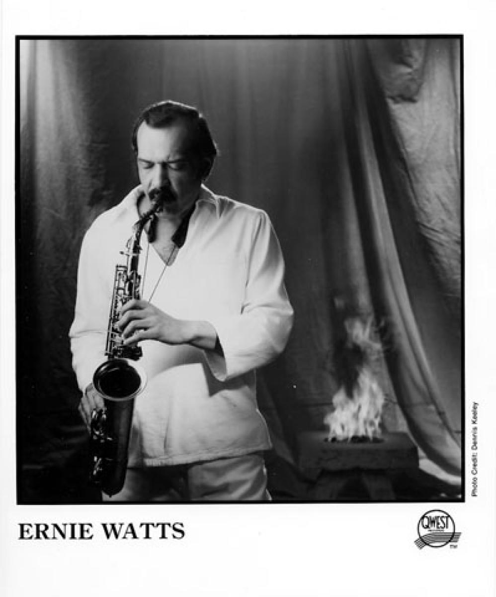 Ernie Watts Vintage Concert Photo Promo Print at Wolfgang's