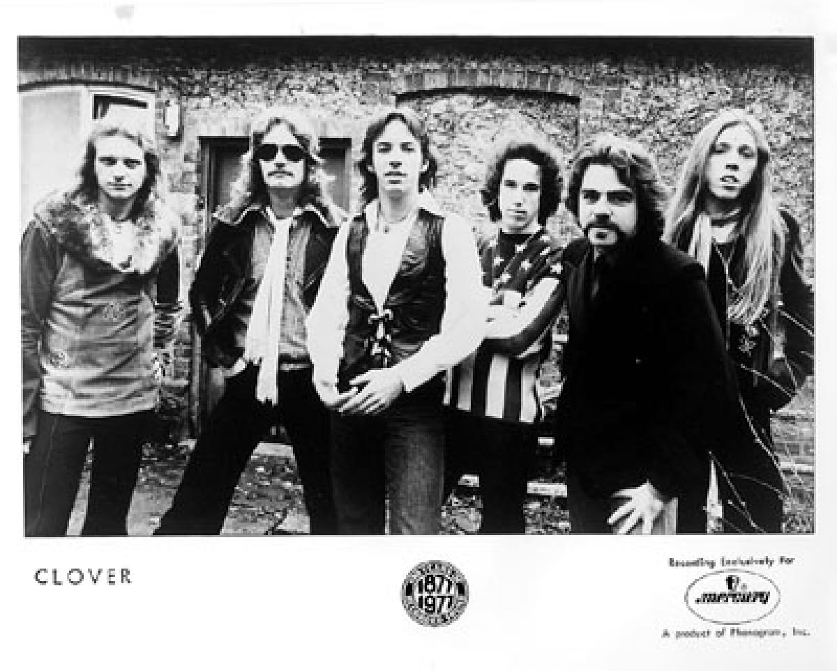 Clover Vintage Concert Photo Promo Print, 1977 at Wolfgang's