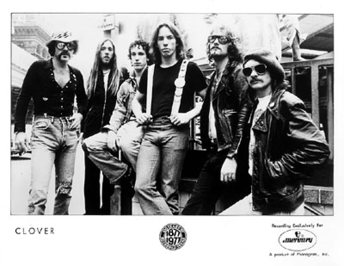 Clover Vintage Concert Photo Promo Print, 1977 at Wolfgang's