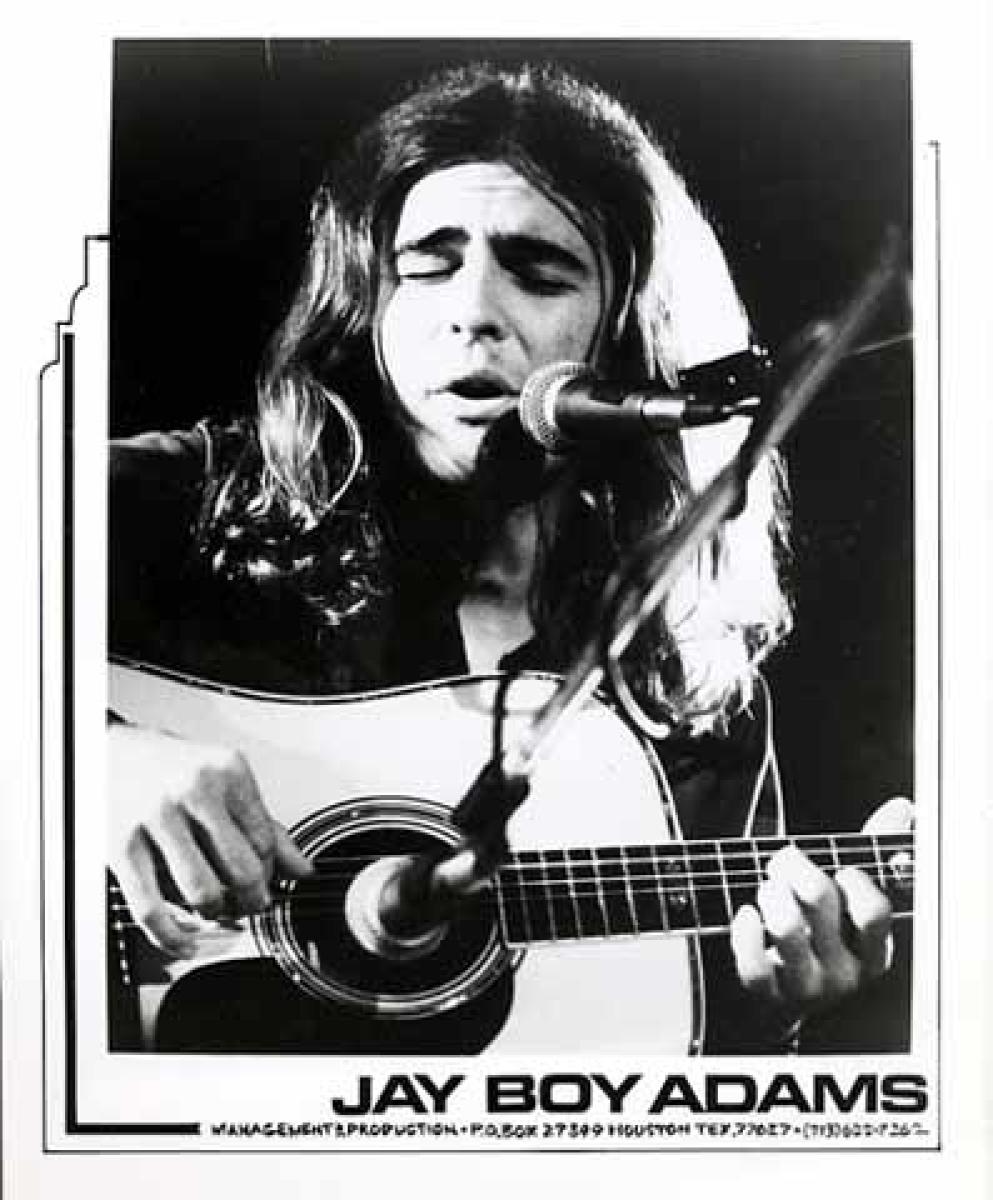 Jay Boy Adams Vintage Concert Photo Promo Print at Wolfgang's