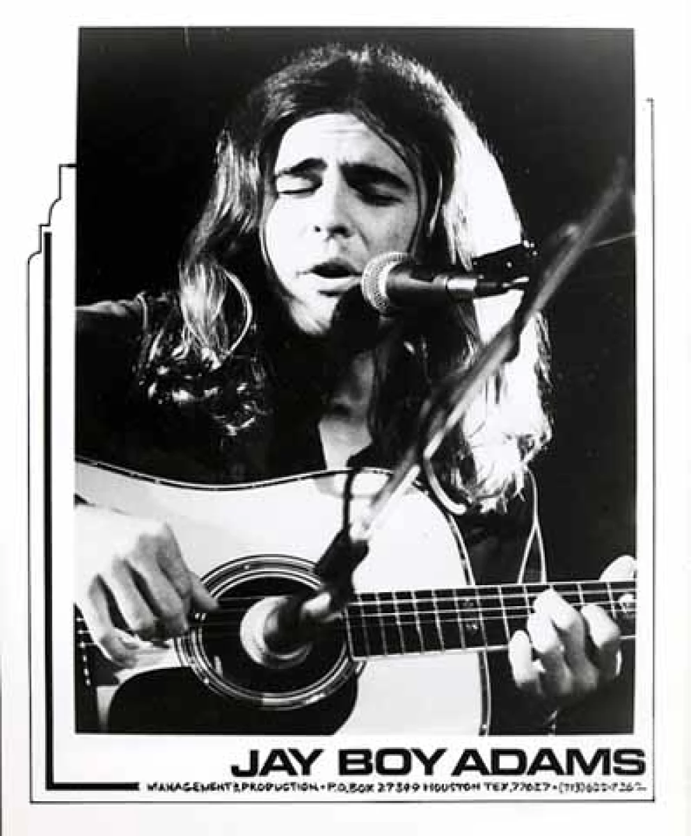 Jay Boy Adams Vintage Concert Photo Promo Print at Wolfgang's