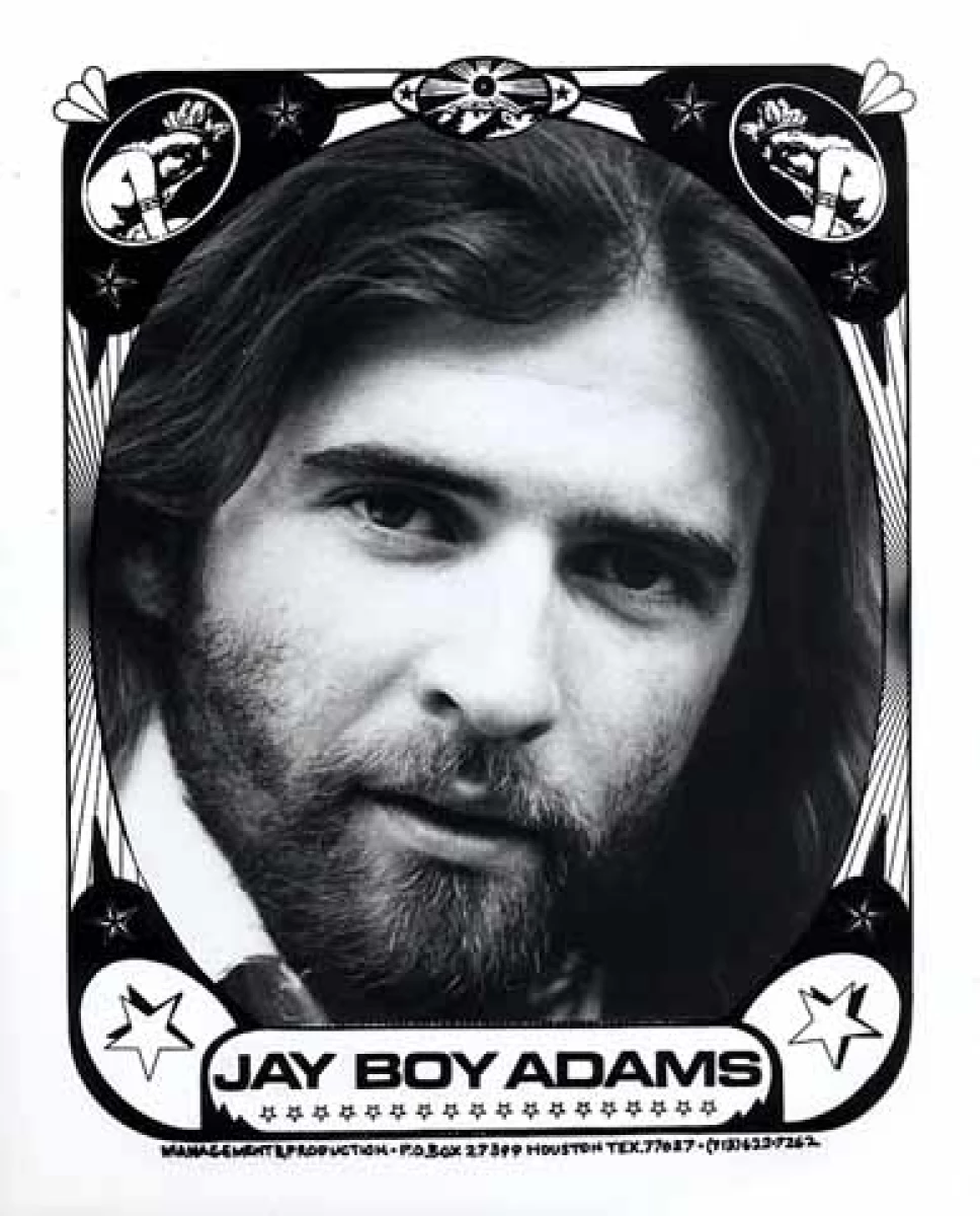 Jay Boy Adams Vintage Concert Photo Promo Print at Wolfgang's