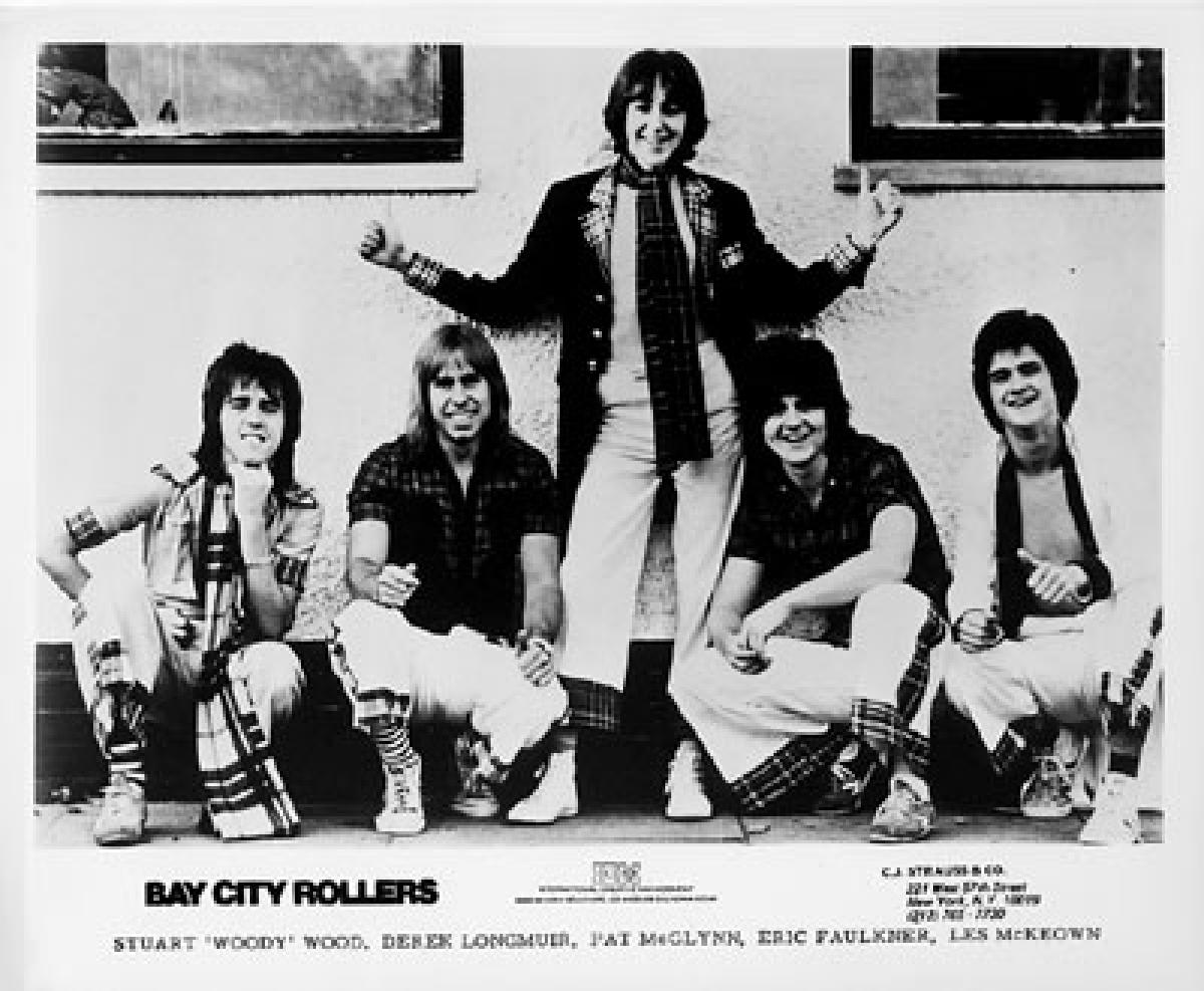 Bay City Rollers Vintage Concert Photo Promo Print at Wolfgang's