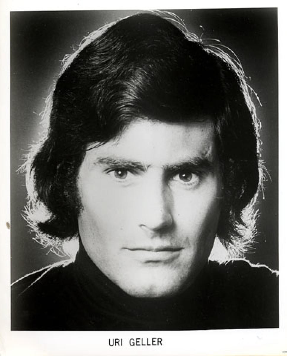 Uri Geller Vintage Concert Photo Promo Print at Wolfgang's