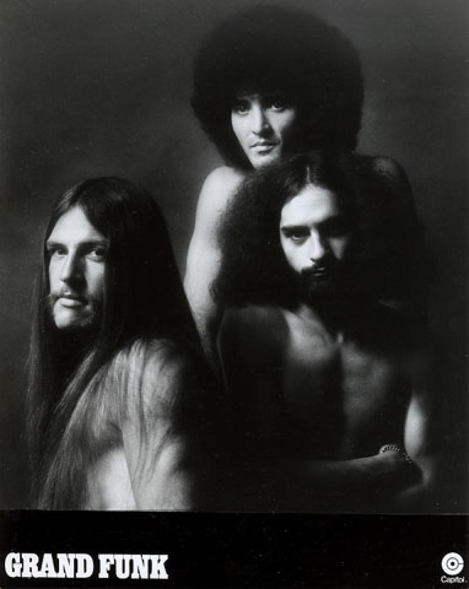 Grand Funk Vintage Concert Photo Promo Print at Wolfgang's