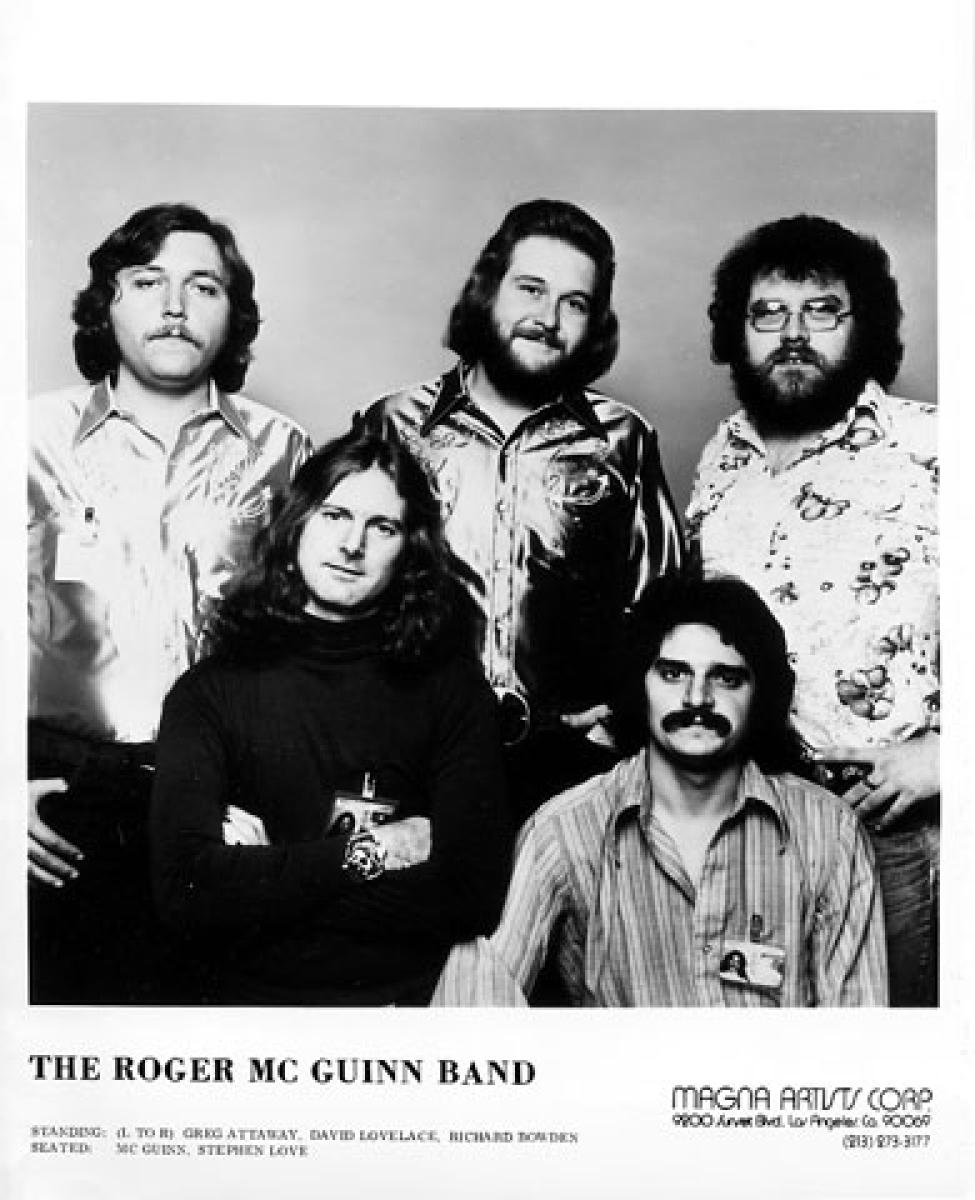 The Roger McGuinn Band Vintage Concert Photo Promo Print at Wolfgang's