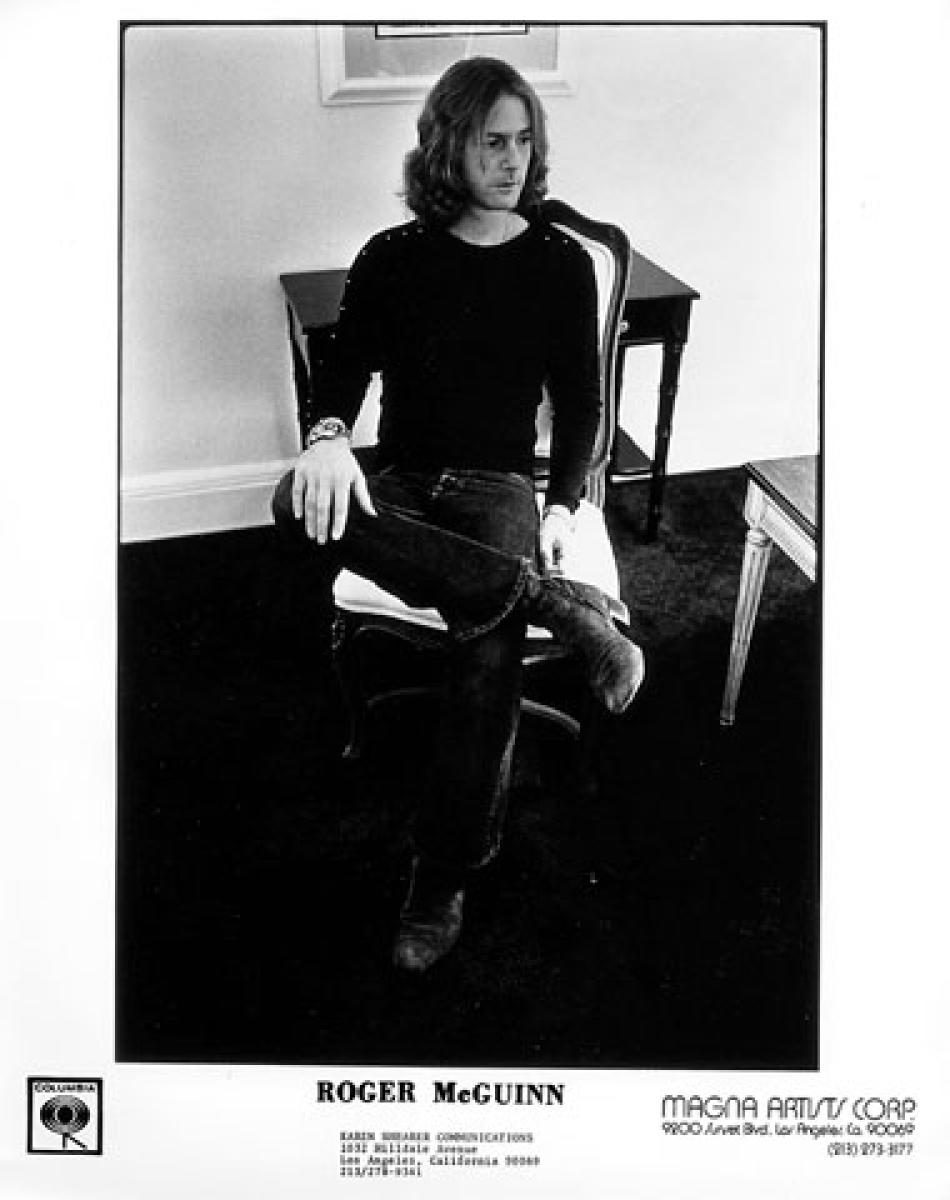 Roger McGuinn Vintage Concert Photo Promo Print at Wolfgang's