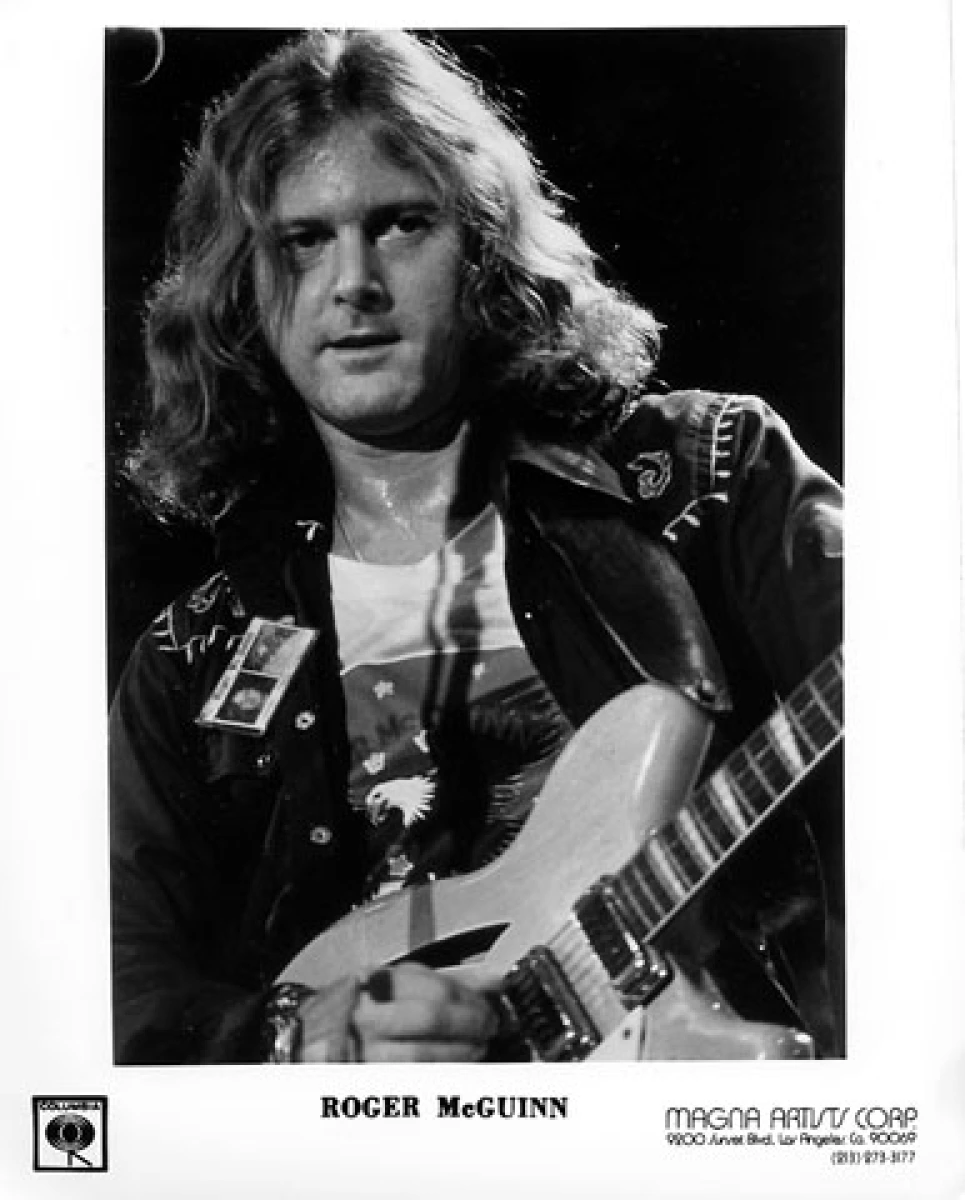 Roger McGuinn Vintage Concert Photo Promo Print at Wolfgang's