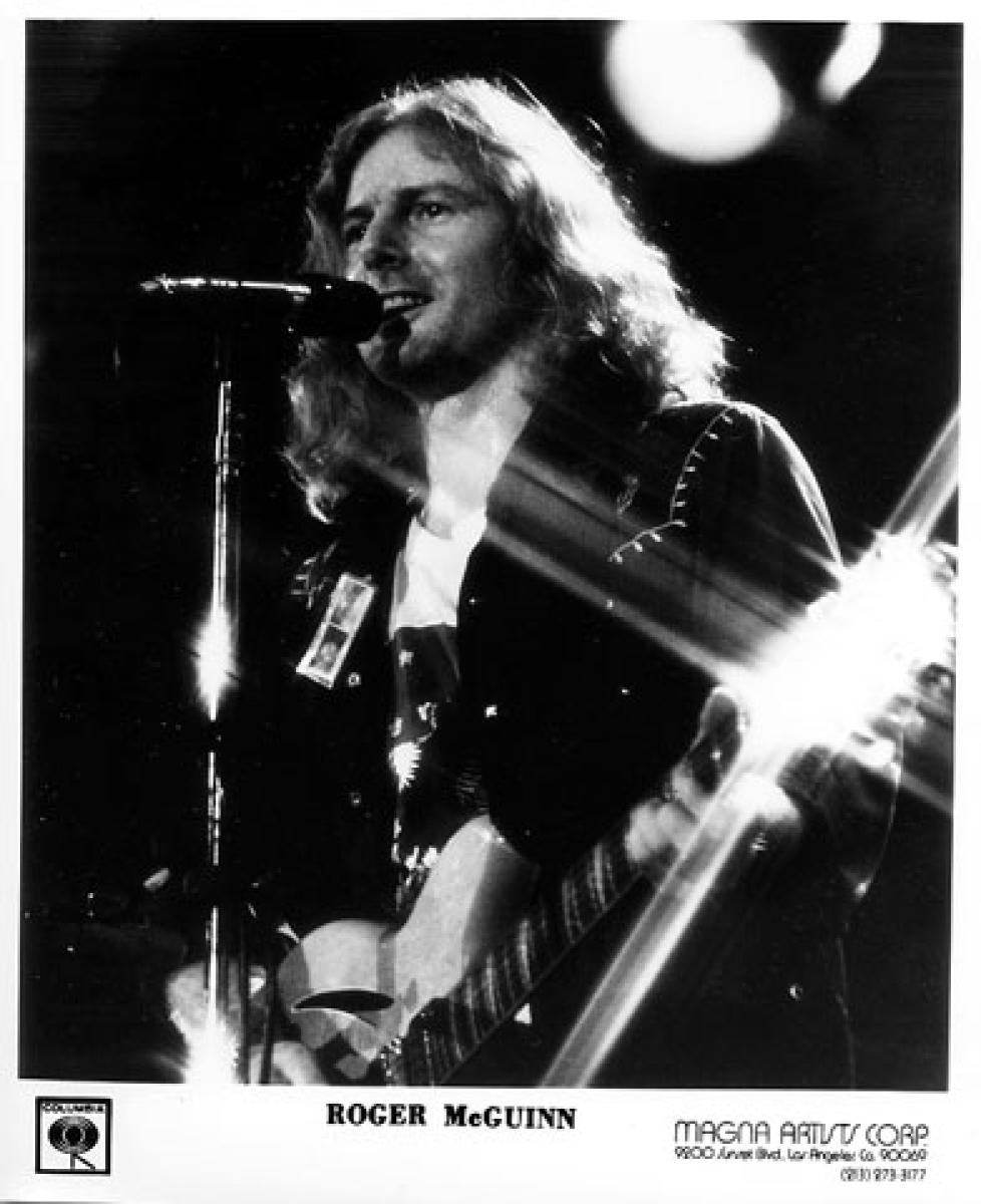 Roger McGuinn Vintage Concert Photo Promo Print at Wolfgang's