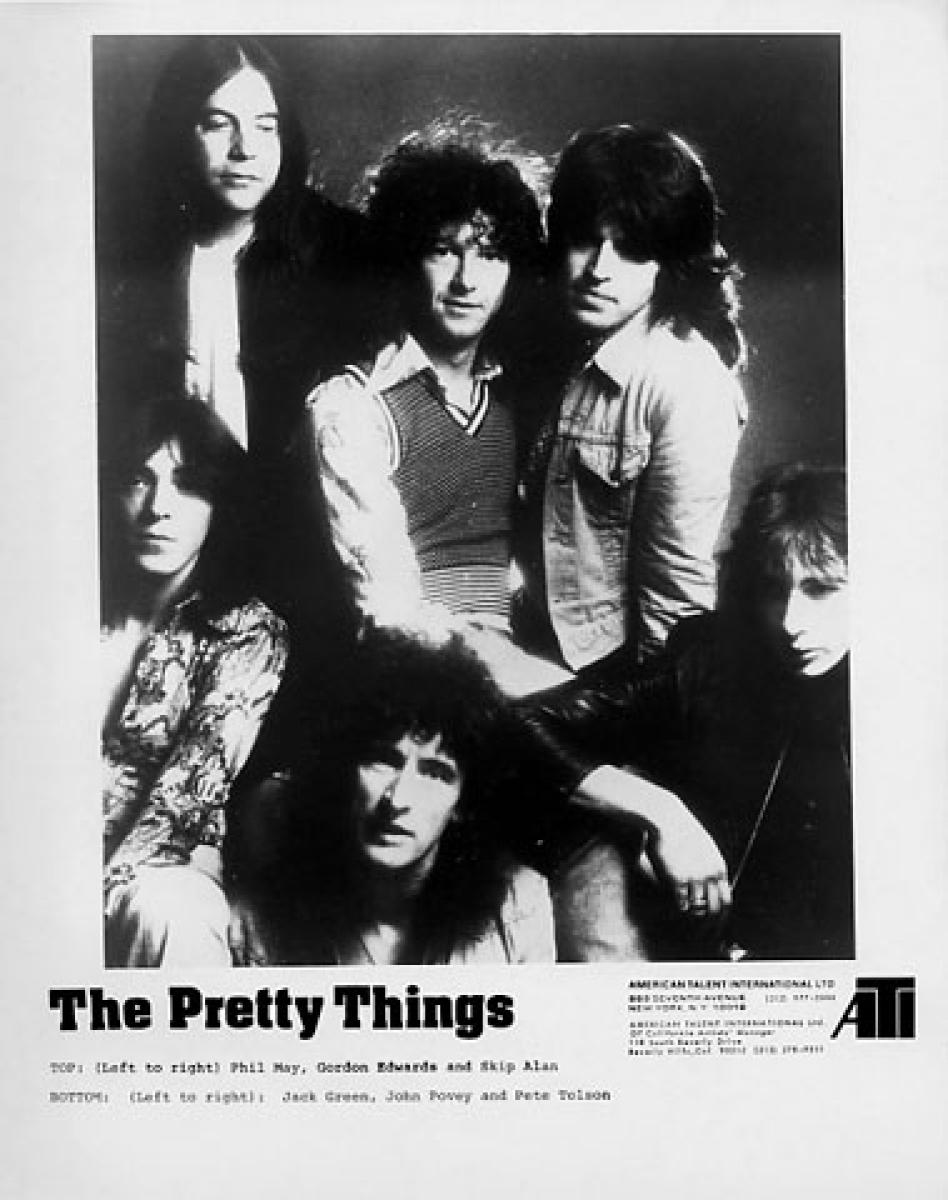 Pretty Things Vintage Concert Photo Promo Print at Wolfgang's