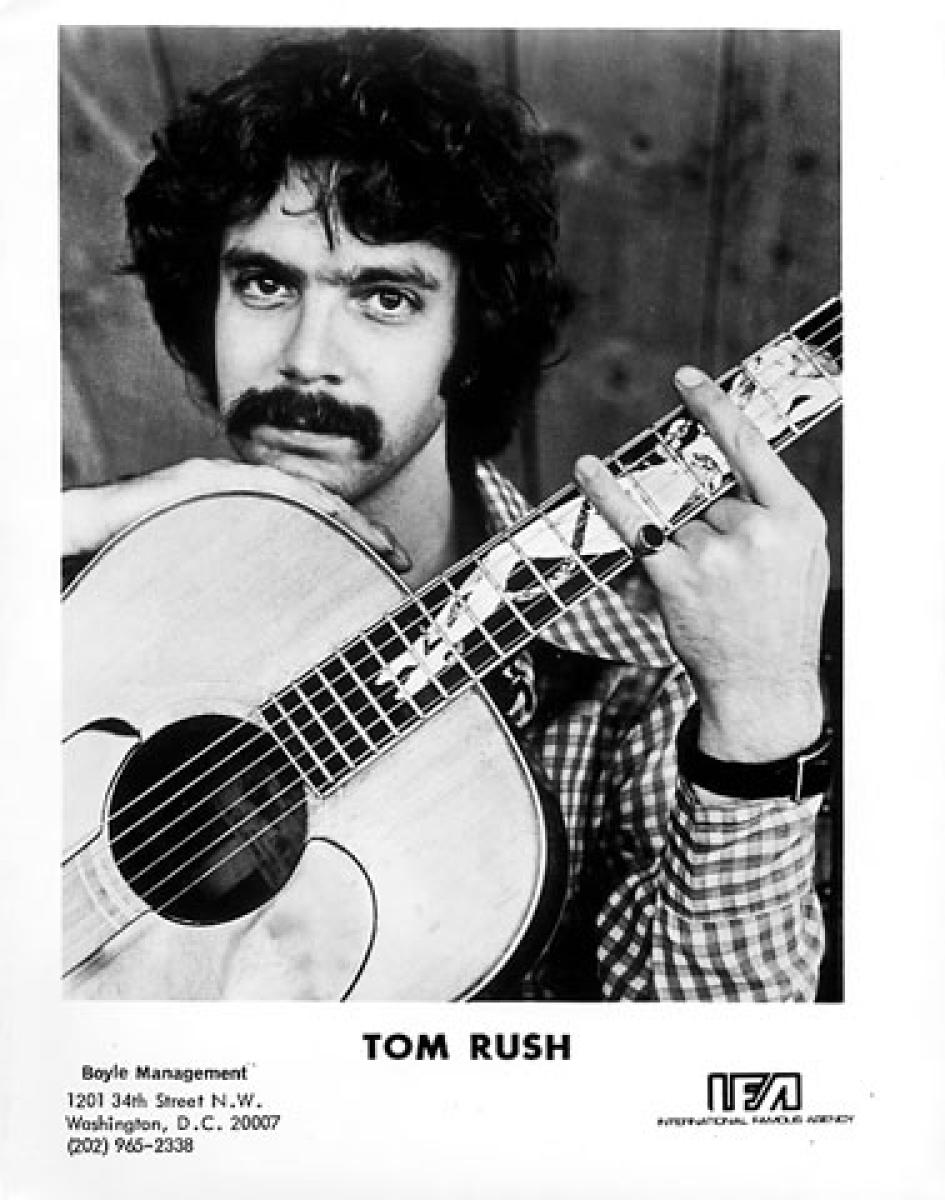Tom Rush Vintage Concert Photo Promo Print at Wolfgang's