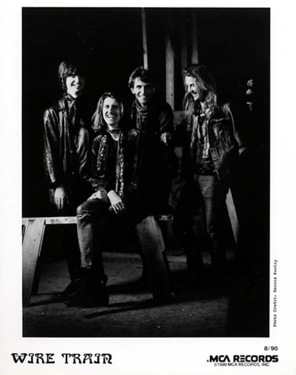 Wire Train Vintage Concert Photo Promo Print, 1990 at Wolfgang's