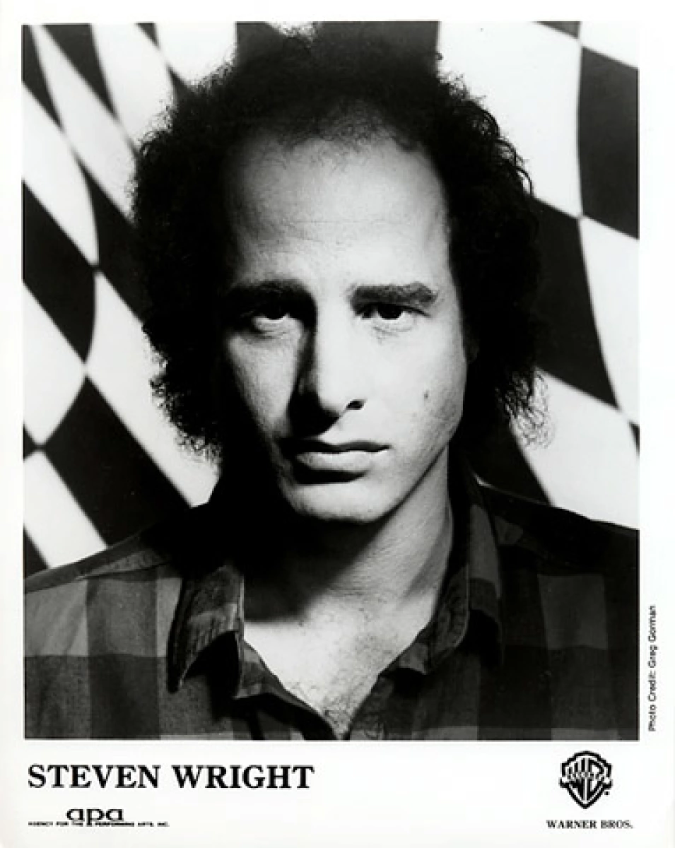 Steven Wright Vintage Concert Photo Promo Print at Wolfgang's