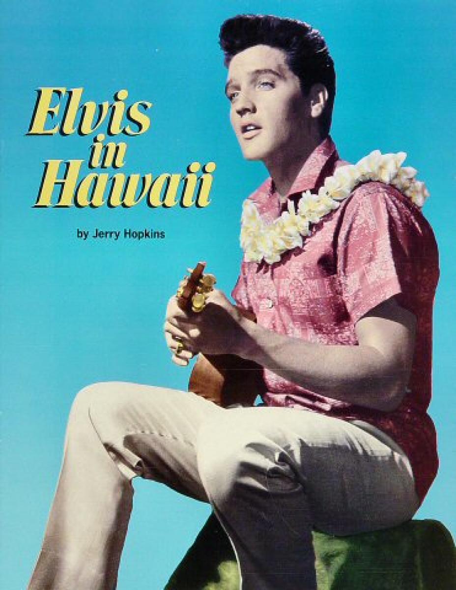 Elvis in Hawaii Vintage Concert Program at Wolfgang's