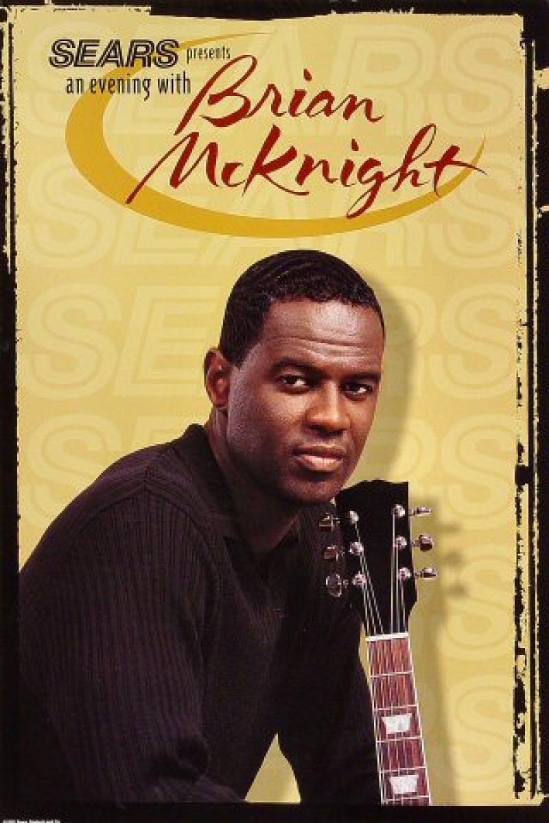 Brian McKnight Vintage Concert Poster, 2001 at Wolfgang's