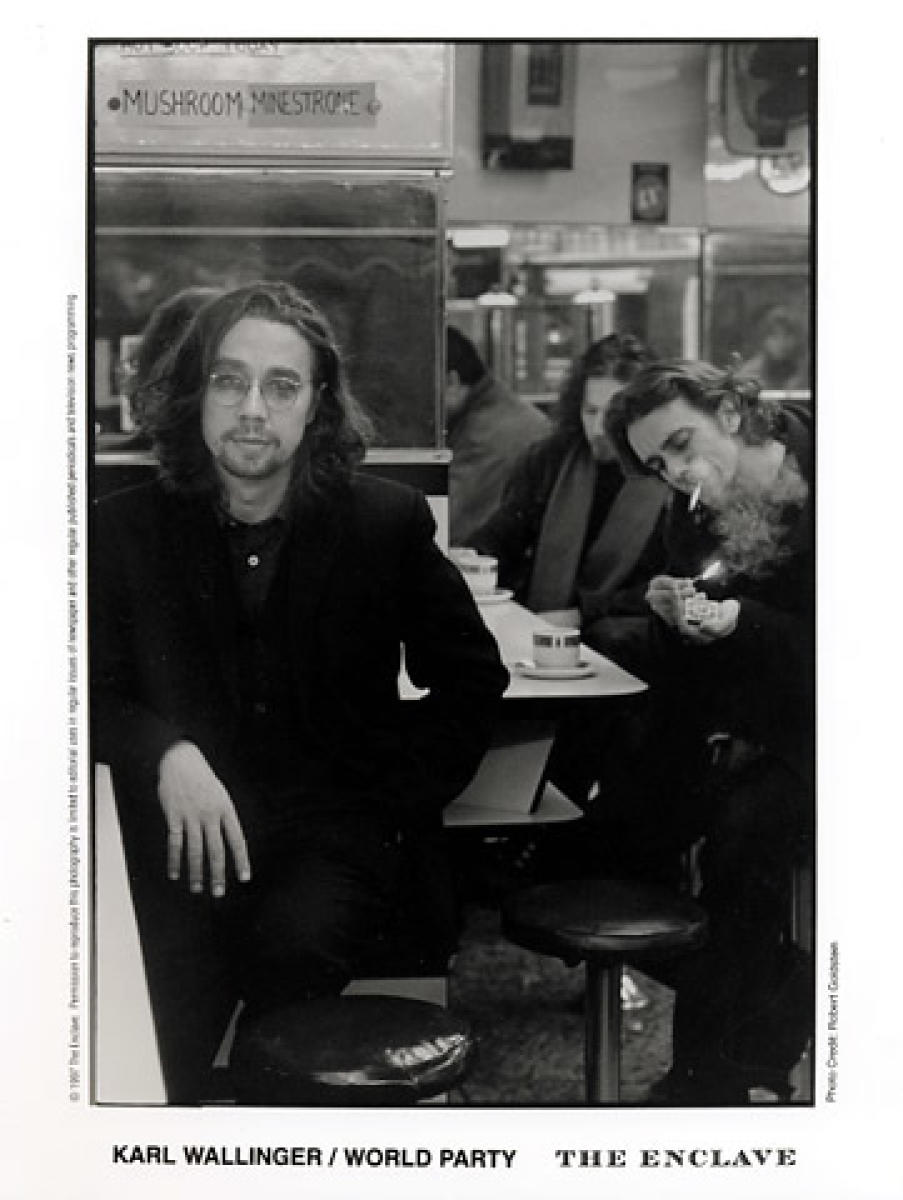 Karl Wallinger Vintage Concert Photo Promo Print, 1997 at Wolfgang's