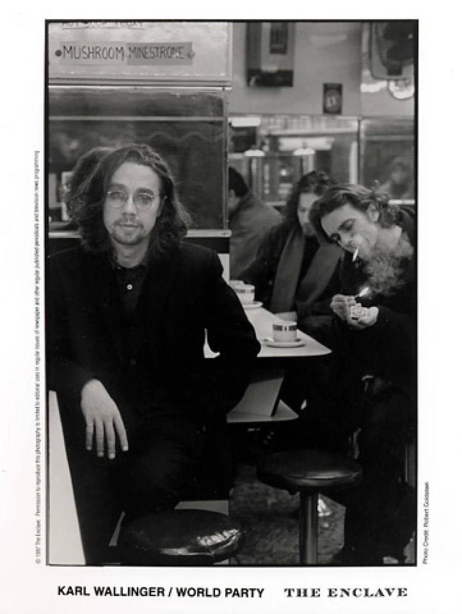 Karl Wallinger Vintage Concert Photo Promo Print, 1997 at Wolfgang's