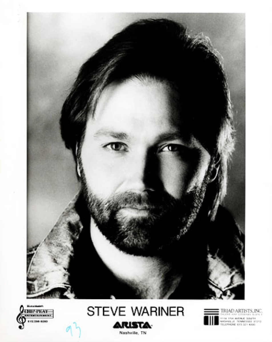 Steve Wariner Vintage Concert Photo Promo Print at Wolfgang's