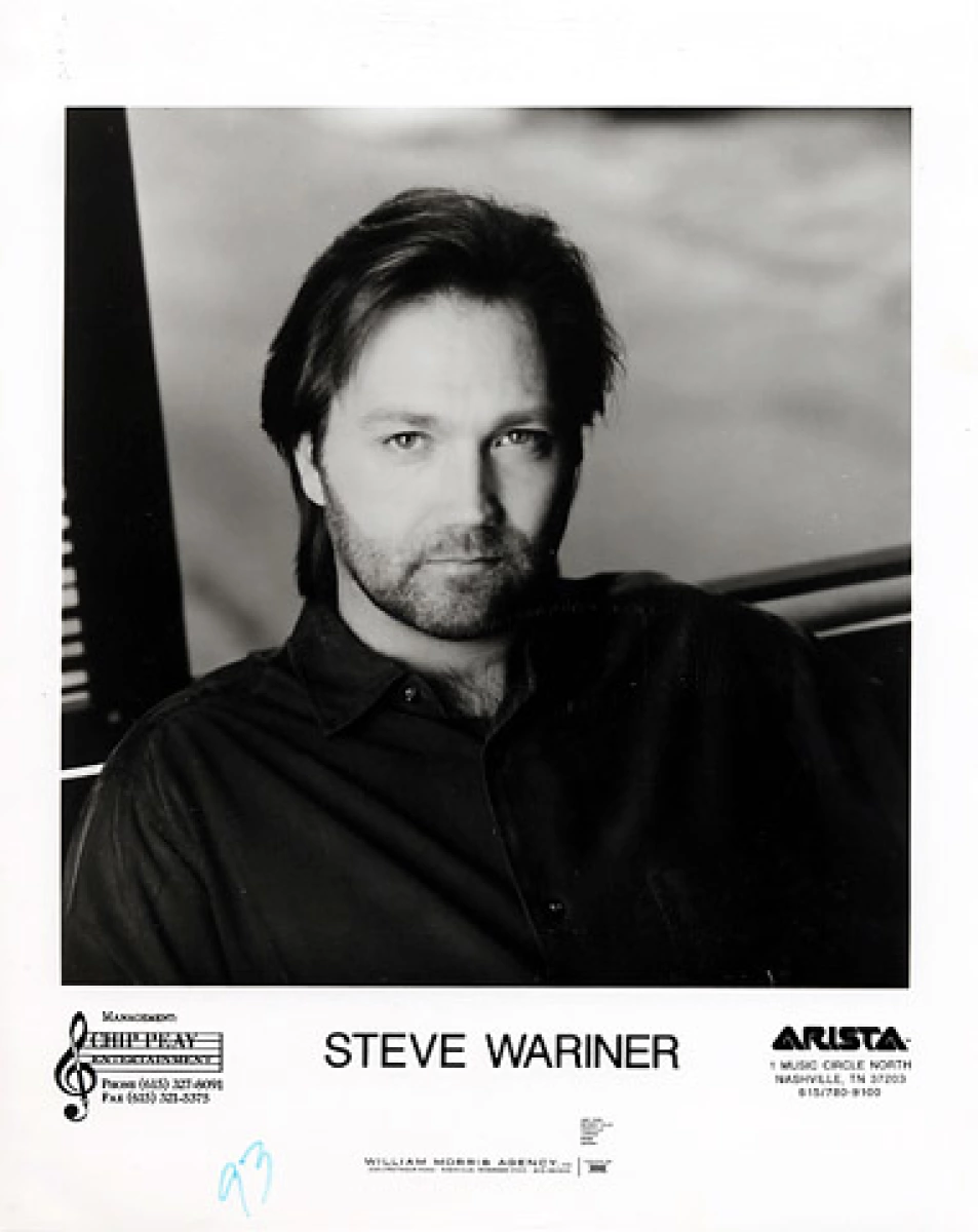 Steve Wariner Vintage Concert Photo Promo Print at Wolfgang's