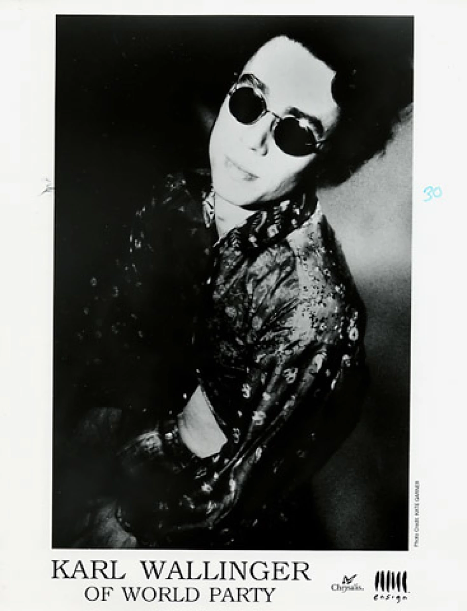 Karl Wallinger Vintage Concert Photo Promo Print at Wolfgang's