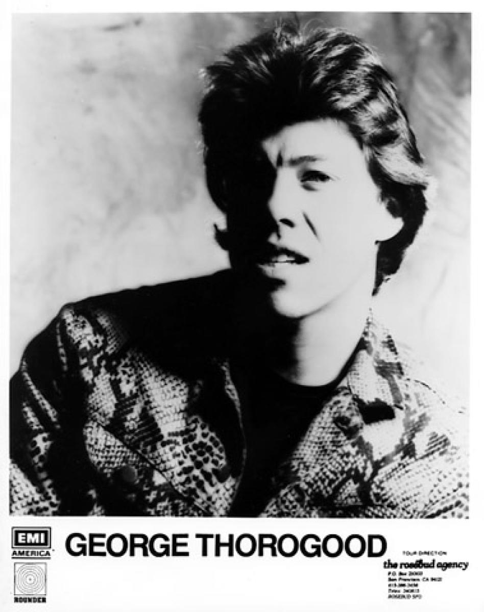George Thorogood Vintage Concert Photo Promo Print at Wolfgang's