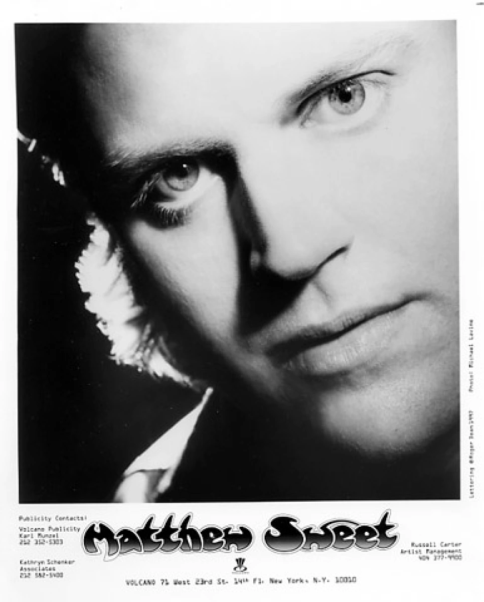 Matthew Sweet Vintage Concert Photo Promo Print, 1997 at Wolfgang's