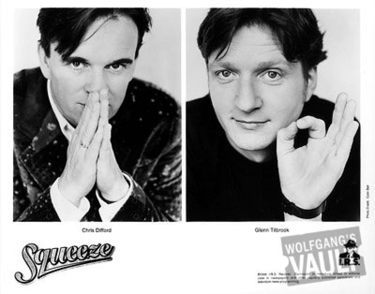Squeeze Vintage Concert Photo Promo Print, 1996 at Wolfgang's