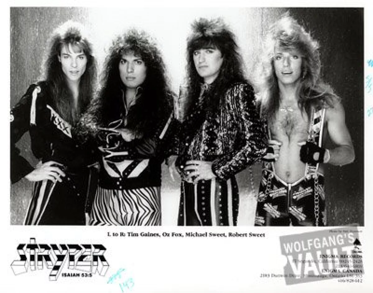 Stryper Vintage Concert Photo Promo Print at Wolfgang's