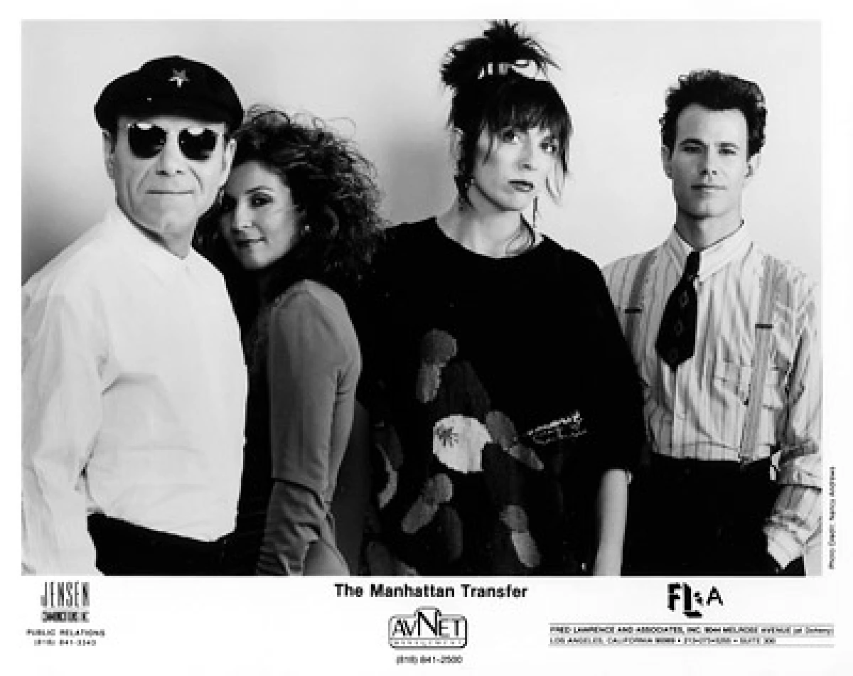 Manhattan Transfer Vintage Concert Photo Promo Print at Wolfgang's
