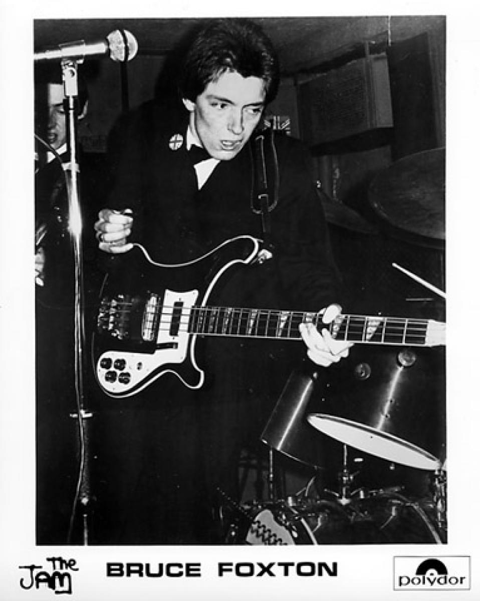 Bruce Foxton Vintage Concert Photo Promo Print at Wolfgang's