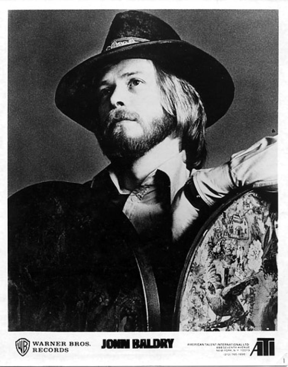 John Baldry Vintage Concert Photo Promo Print at Wolfgang's