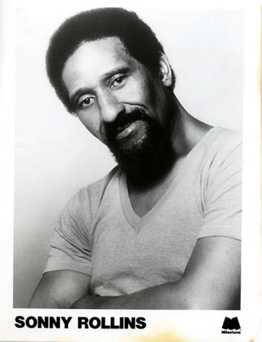 Sonny Rollins Vintage Concert Photo Promo Print at Wolfgang's