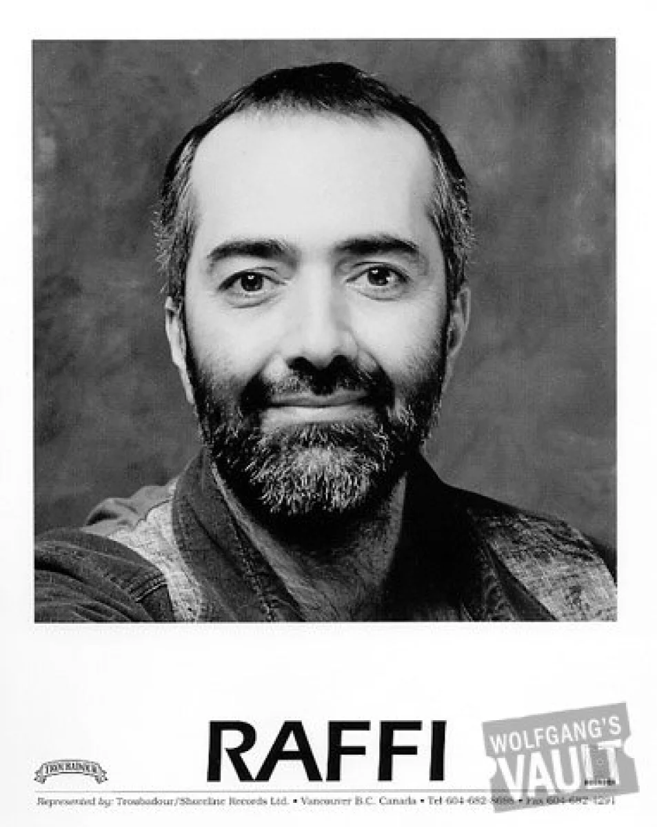 Raffi Vintage Concert Photo Promo Print at Wolfgang's